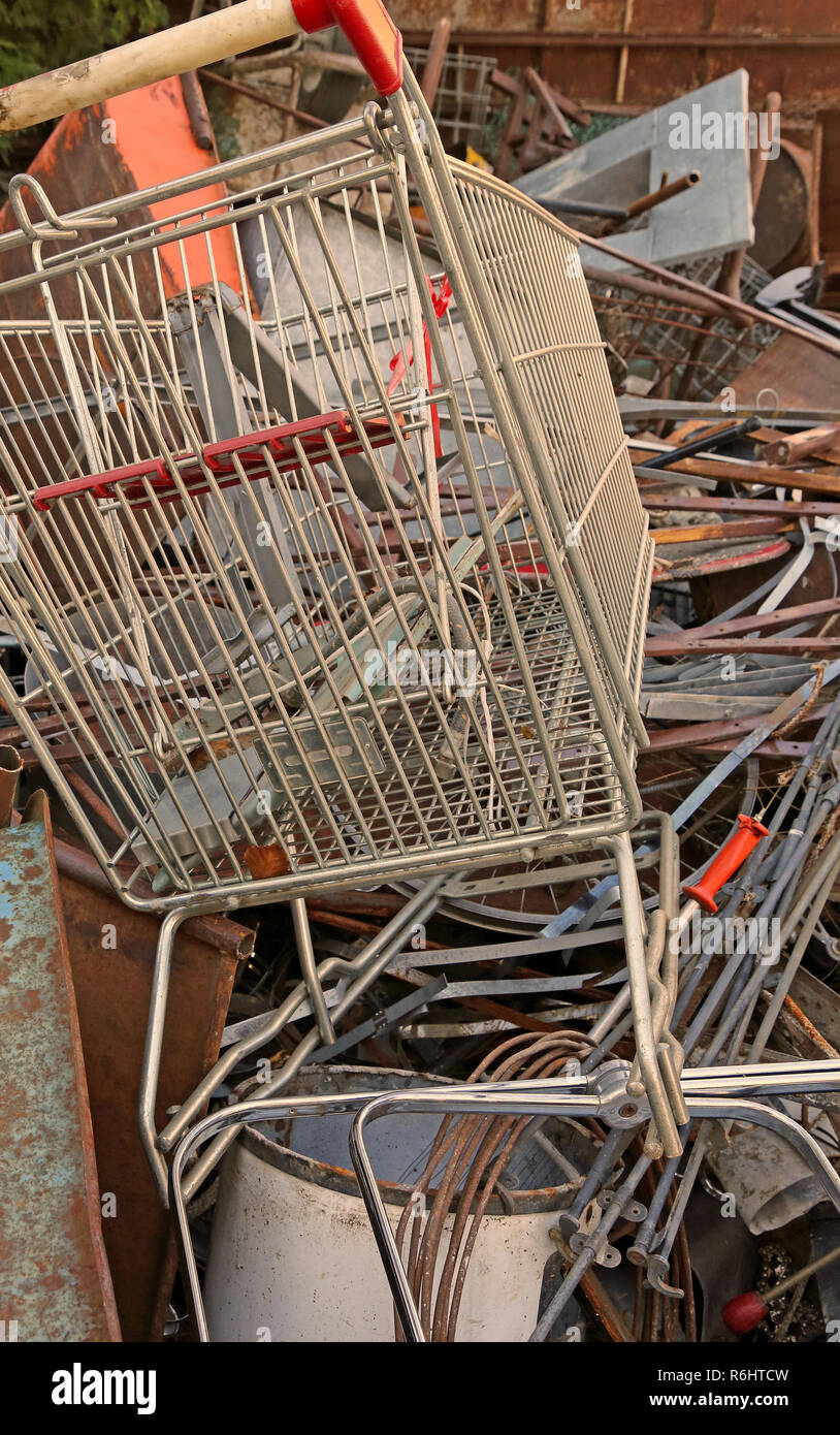 Landfill cart hi-res stock photography and images - Alamy