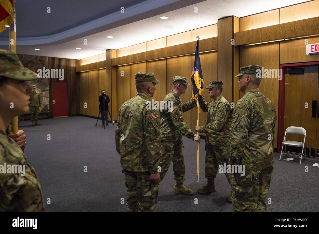 Col. James Freehart, outgoing commander of the 153rd Troop Command, New ...