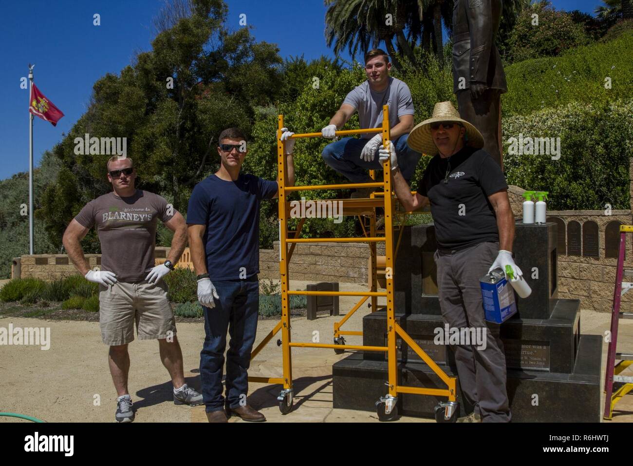 Marines and a sailor from 2nd Battalion, 4th Marine Regiment, 1st ...