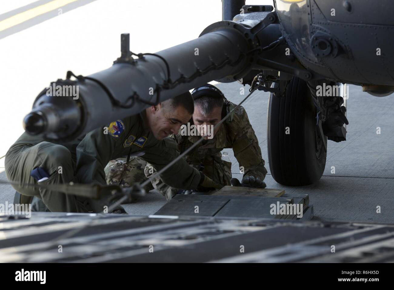 Tech. Sgt. Brendan Proctor, 3d Airlift Squadron loadmaster, and Staff ...