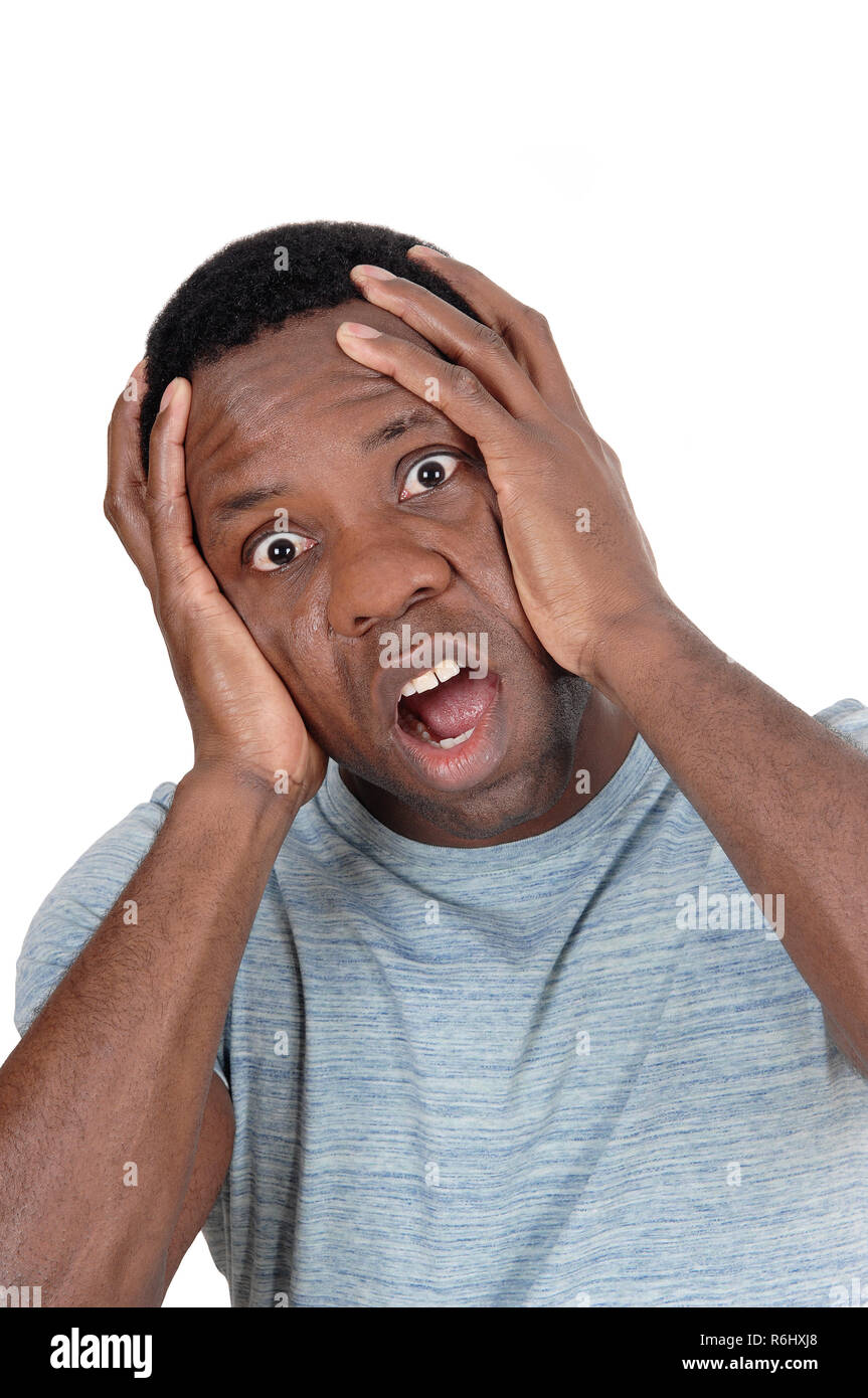 Man peeking and ethnic hi-res stock photography and images - Alamy