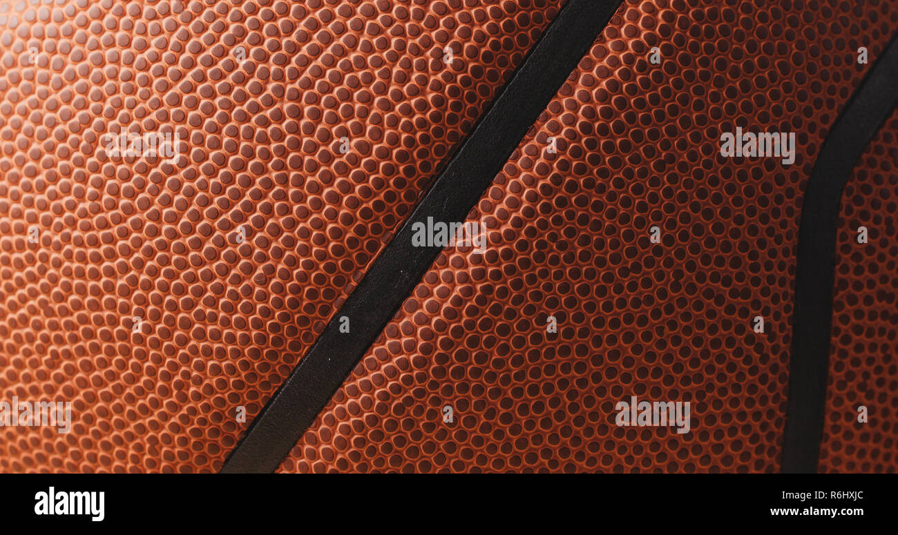 Leather basketball skin Stock Photo - Alamy