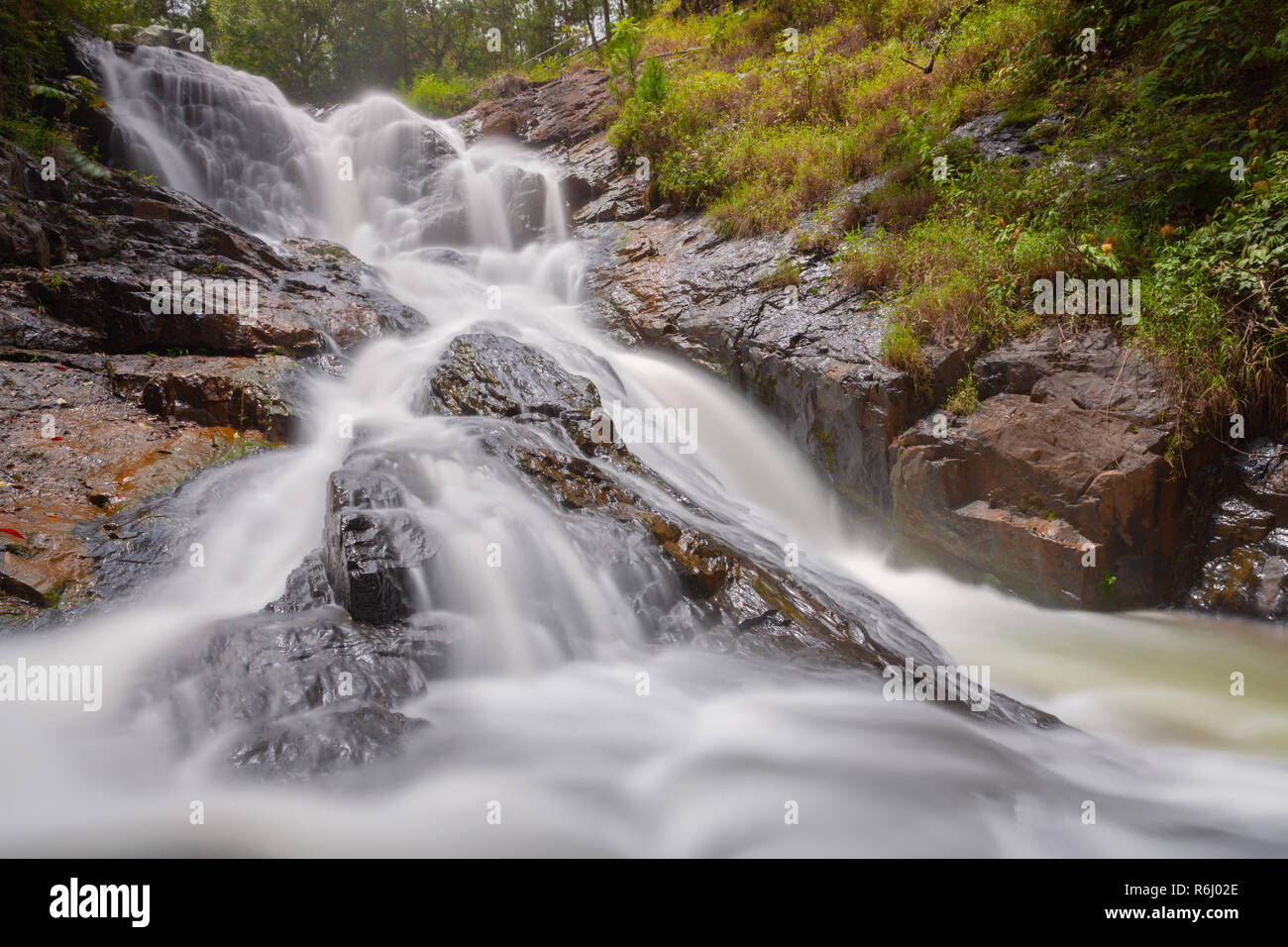 Vietnam da lat waterfalls hi-res stock photography and images - Alamy