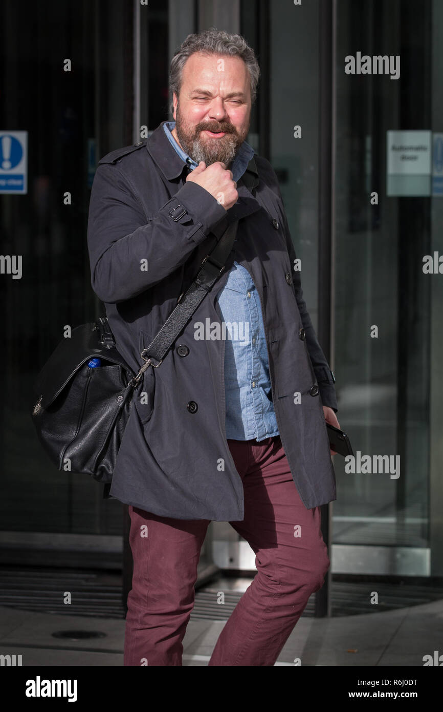 Stand-up comedian, writer and actor Hal Cruttenden at the BBC, London ...