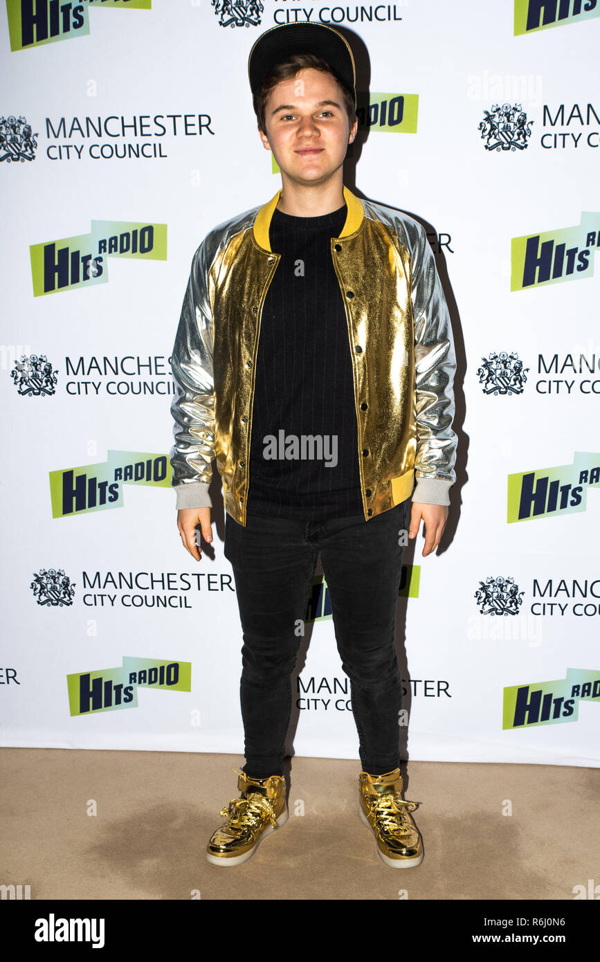 Celebrities switch on the Christmas lights in Albert Square, Manchester ...