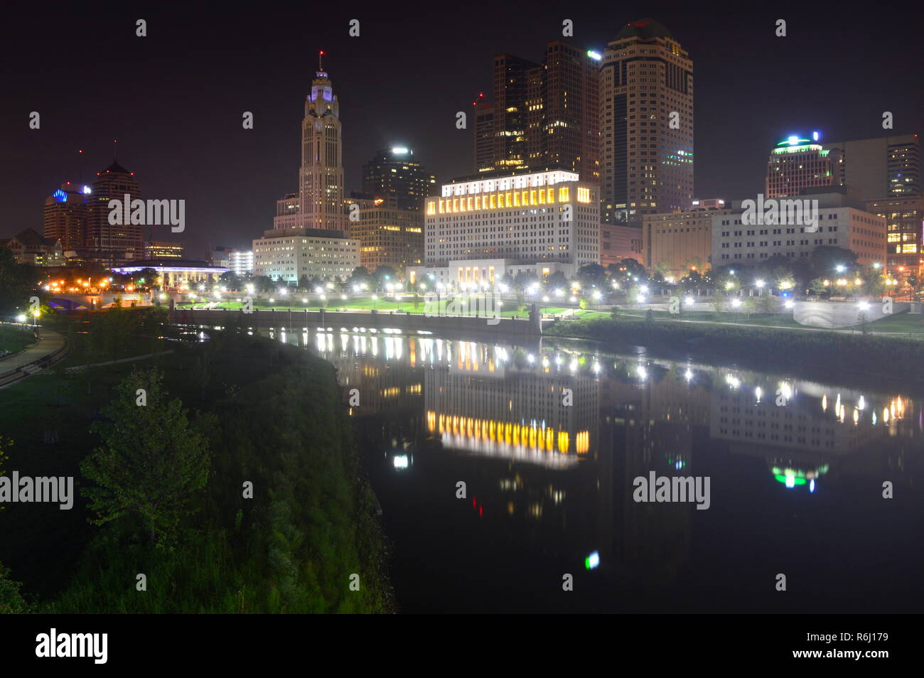 Columbus ohio downtown skyline hi-res stock photography and images - Alamy