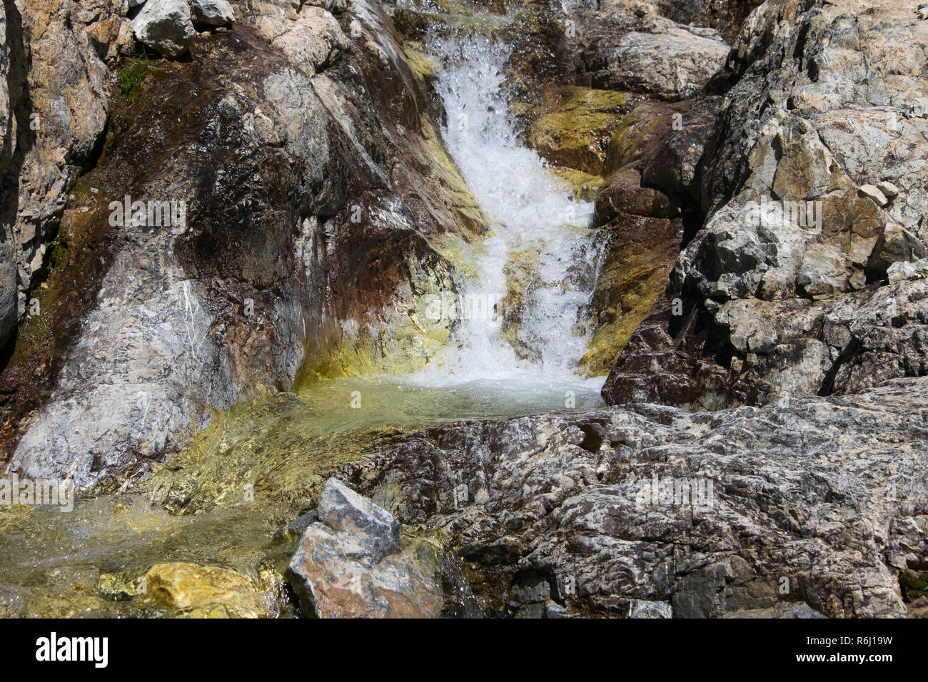 Waterfall in alpine zone hi-res stock photography and images - Alamy