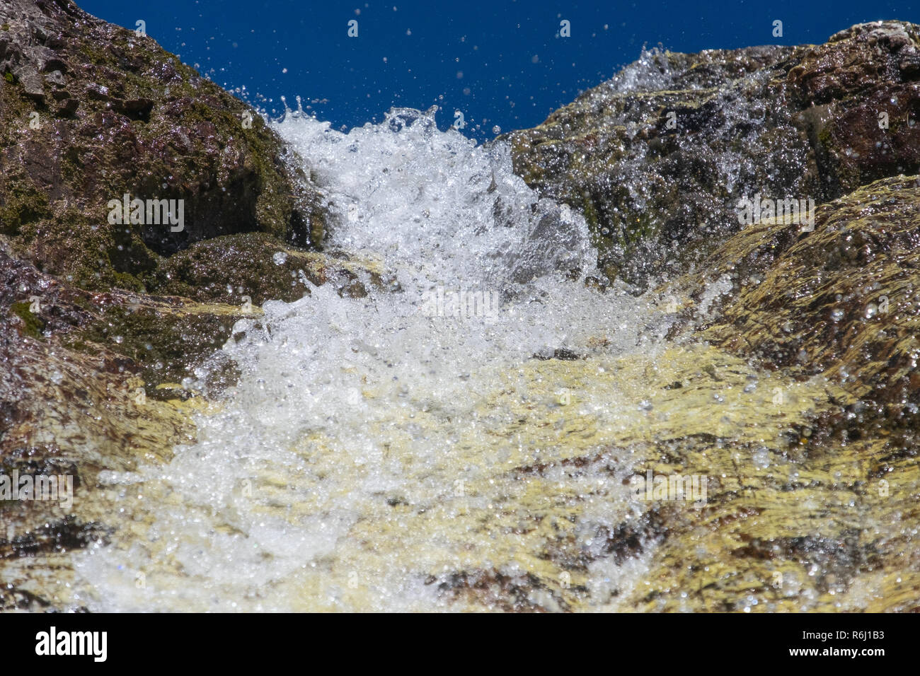 Waterfall in alpine zone hi-res stock photography and images - Alamy