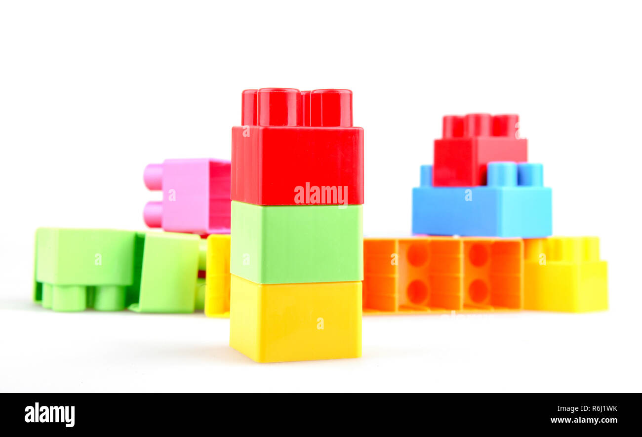 Lego brick colours Cut Out Stock Images & Pictures - Alamy