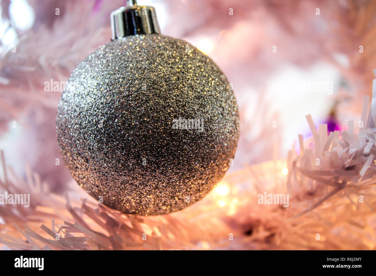 Christmas tree decoration close up Stock Photo - Alamy