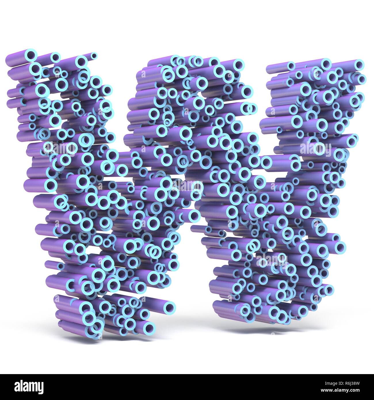 Purple w letter hi-res stock photography and images - Alamy