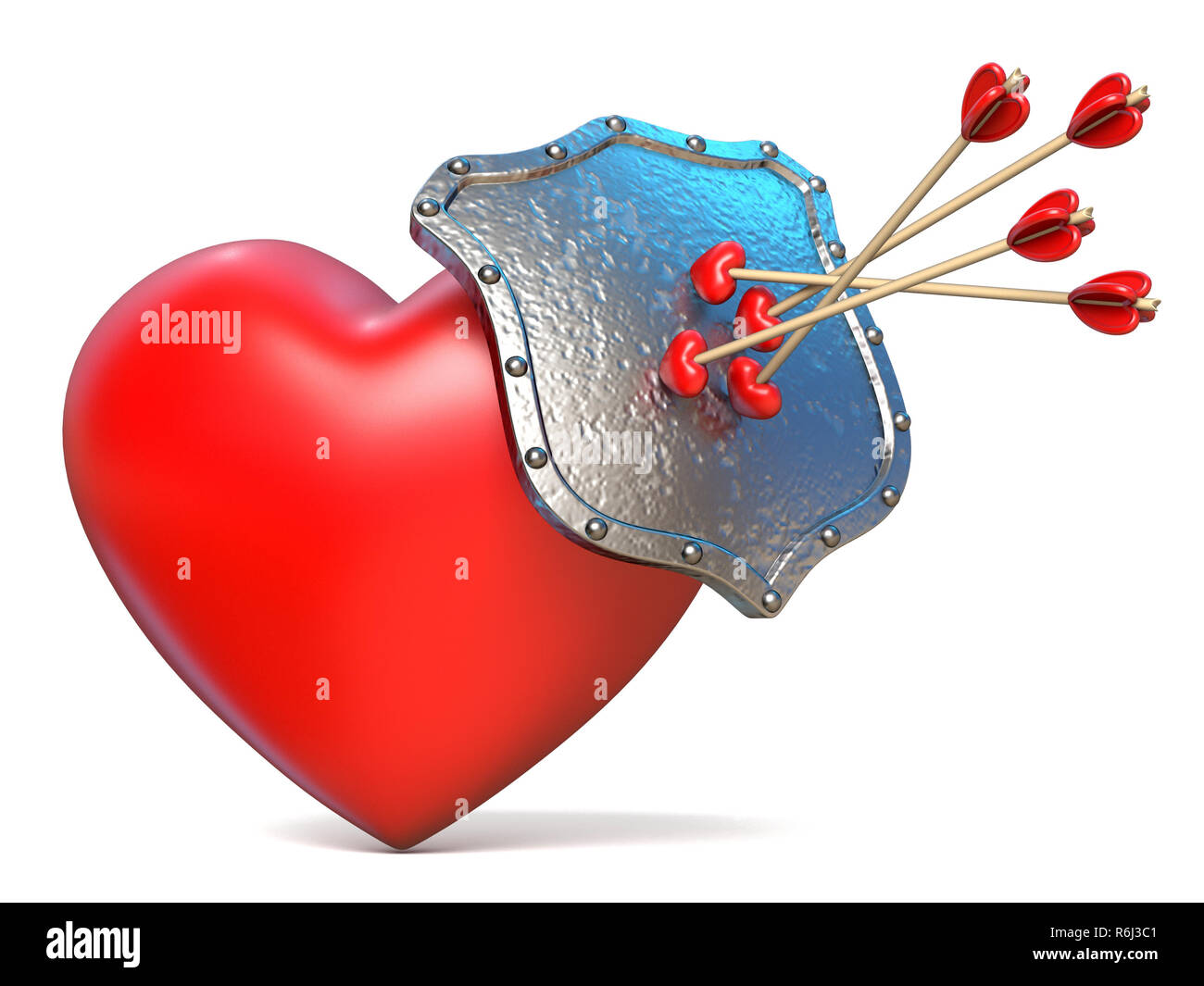 Shield protect arrows hi-res stock photography and images - Alamy