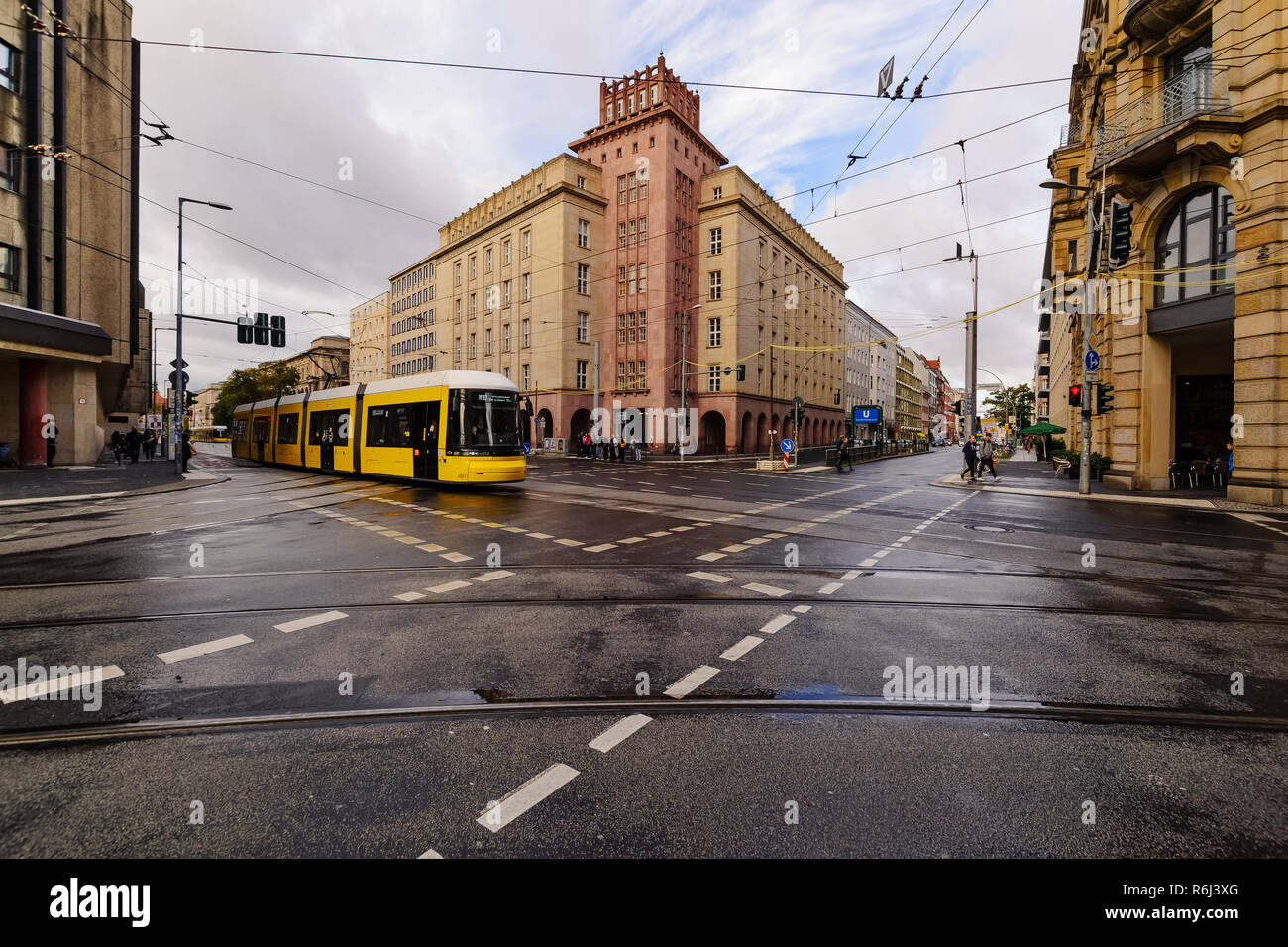 The centre of Berlin, Germany, Europe. Day foto Stock Photo - Alamy