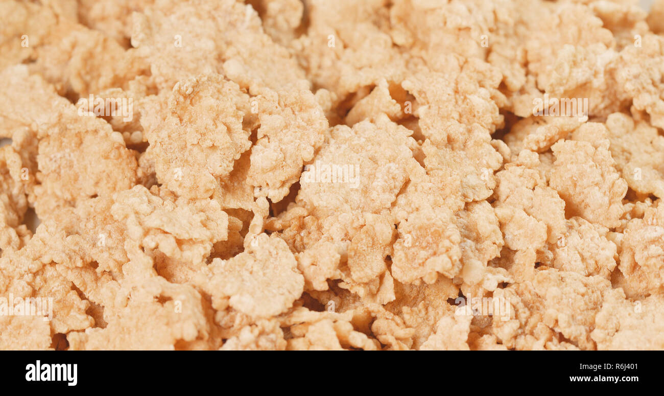 Pile of cornflakes Stock Photo - Alamy