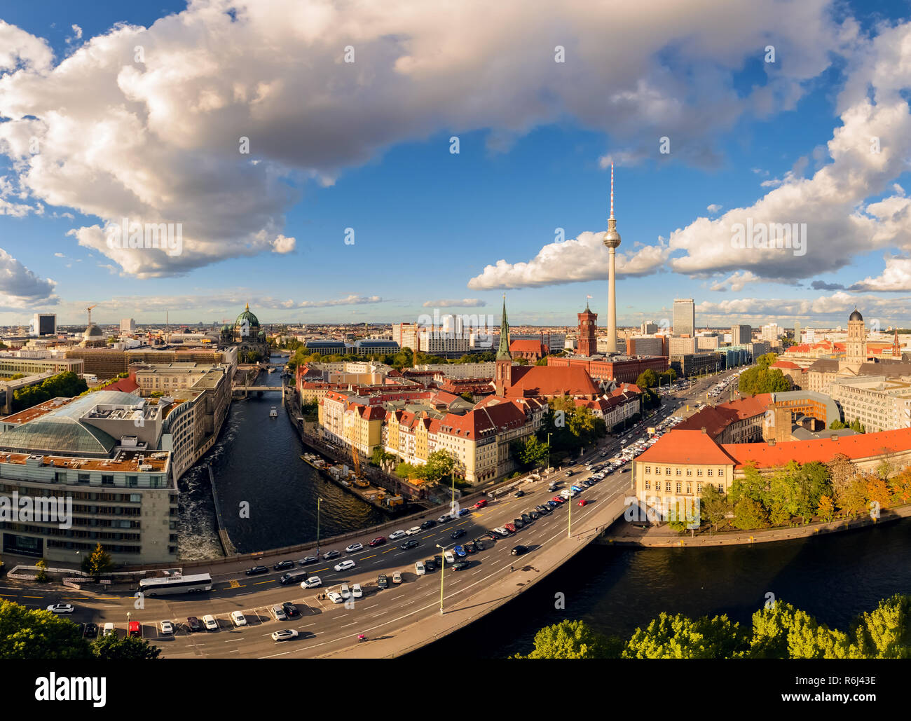 The best view on Berlin in the afternoon. Germany Stock Photo - Alamy