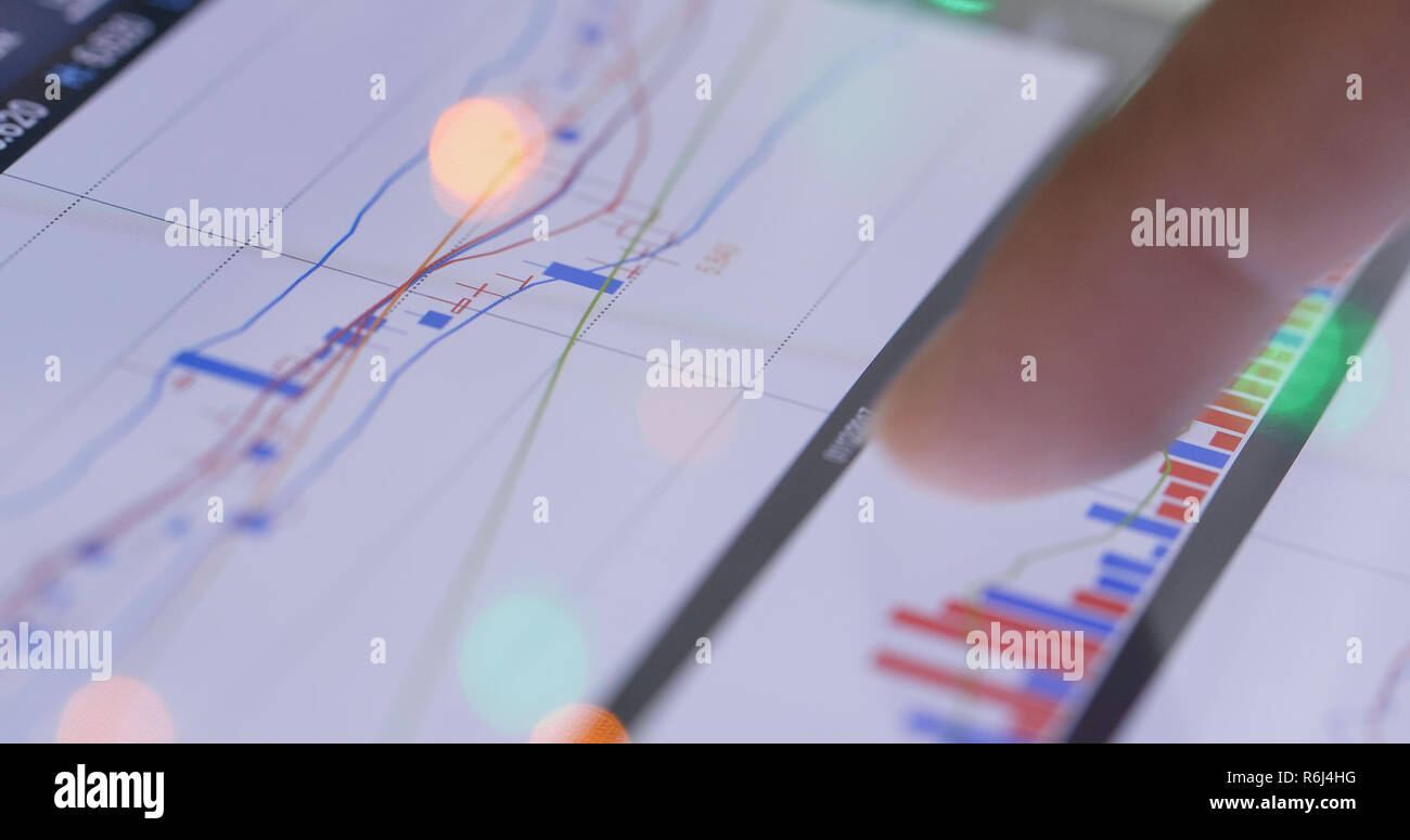 Stock market data information Stock Photo - Alamy