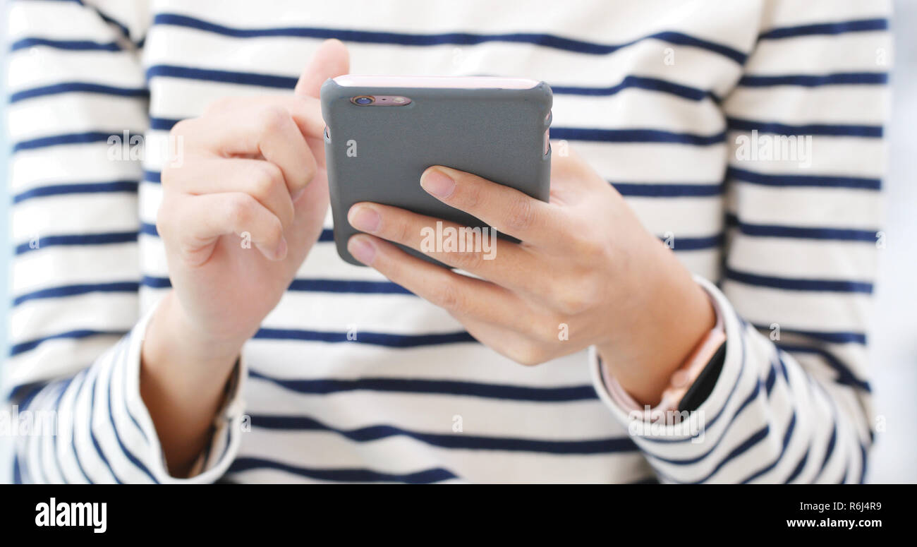 Use of mobile phone Stock Photo - Alamy