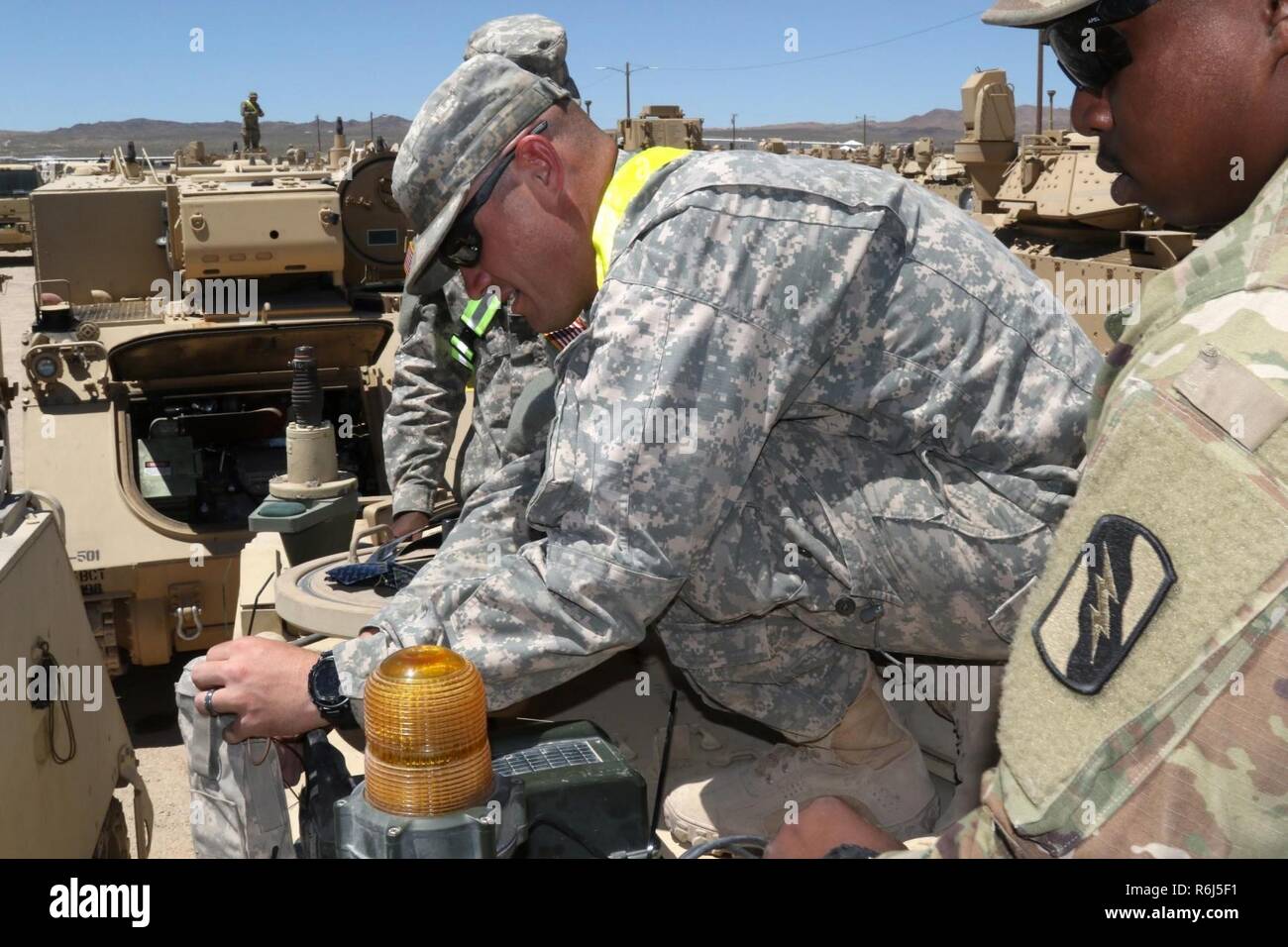 Sgt. Justin L. Cunningham, a tracked vehicle commander with the 2d ...