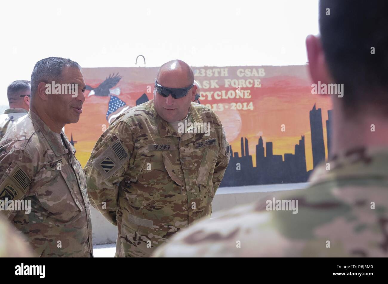 The Commanding General of U.S. Army Central Lt. Gen. Michael X. Garrett ...
