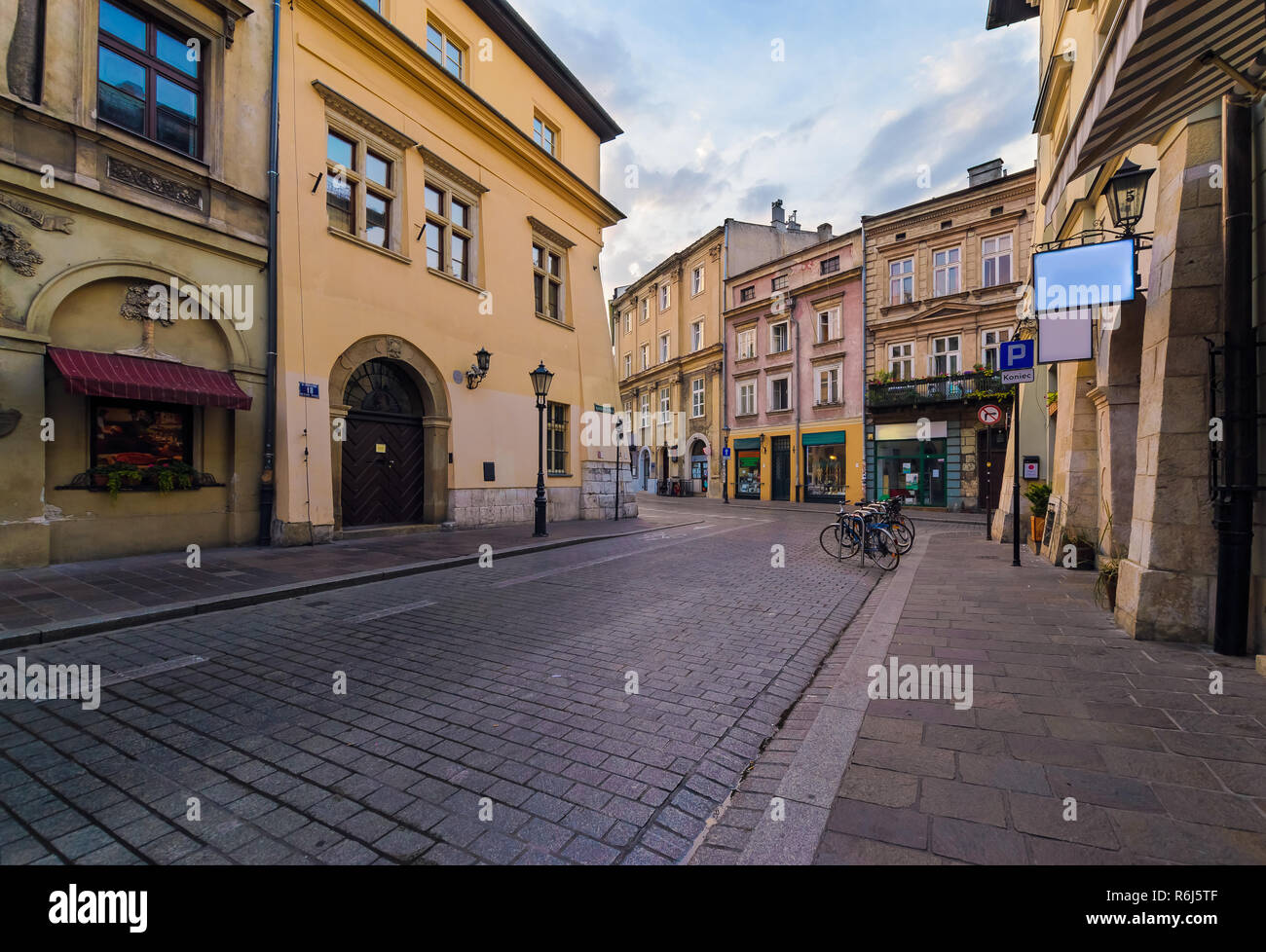 Streets in krakow poland hi-res stock photography and images - Alamy