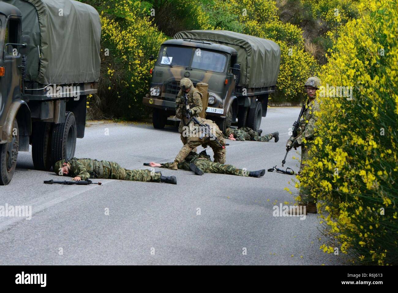 U.S. paratroopers assigned to 1st Battalion, 503rd Infantry Regiment ...