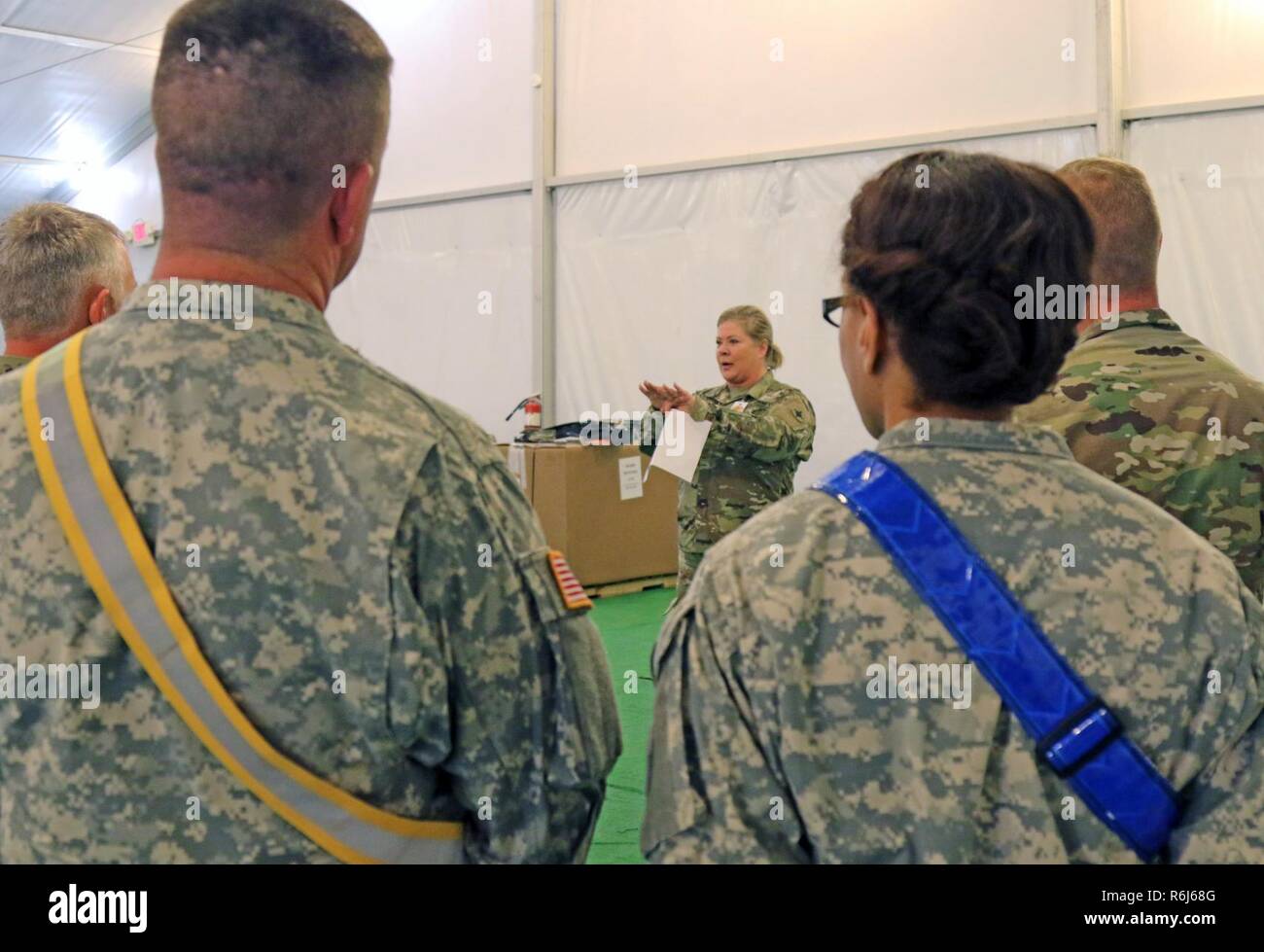 Maj. Heather L. Duff, of Olive Branch, Miss., the family life chaplain ...