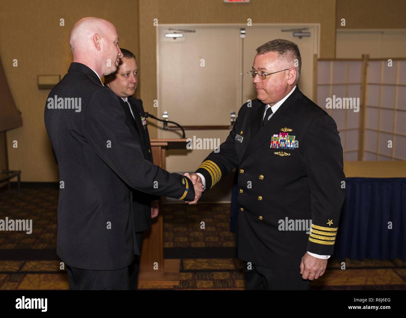 MISAWA, Japan (May 22, 2017) Capt. Matt Welsh, U.S. Naval Computer and ...