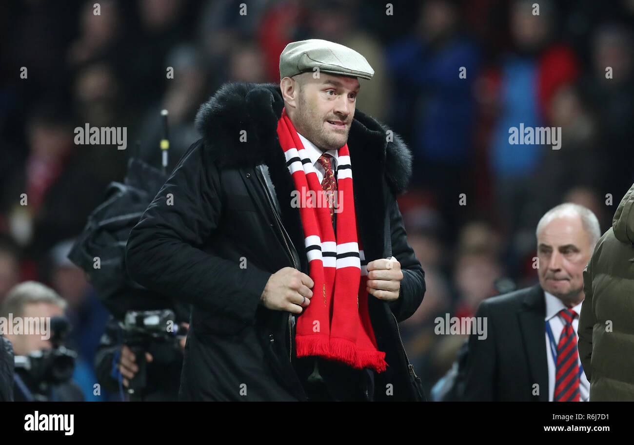 Tyson fury manchester united hi-res stock photography and images - Alamy