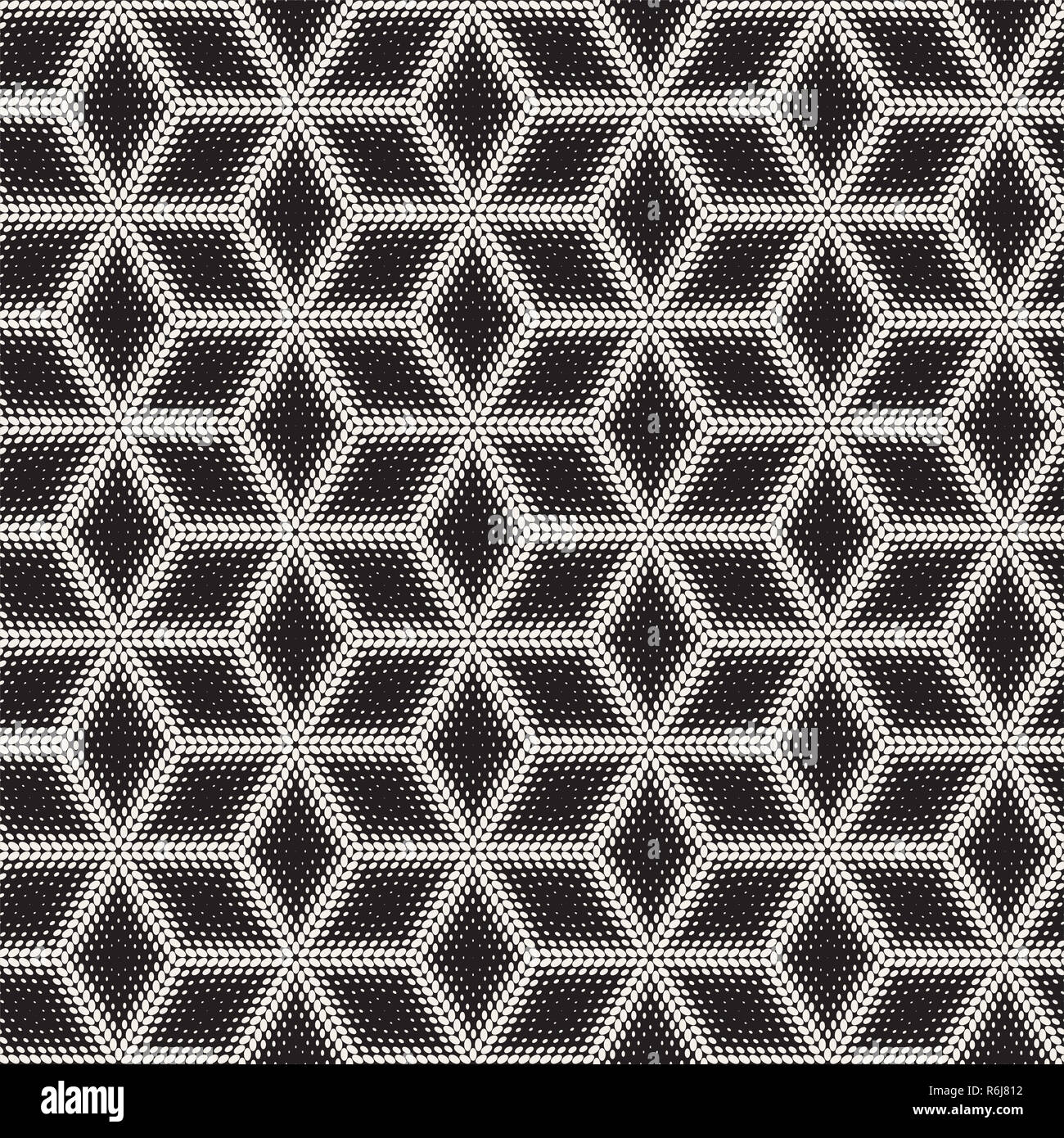 Vector seamless stripes pattern. Modern stylish texture with monochrome ...