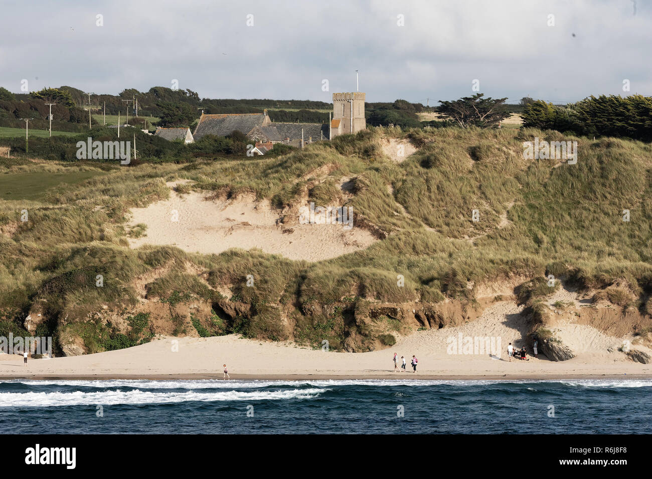 Gig rowing race, Atkinson Trophy, Gannel estuary to Newquay Harbour.UK ...