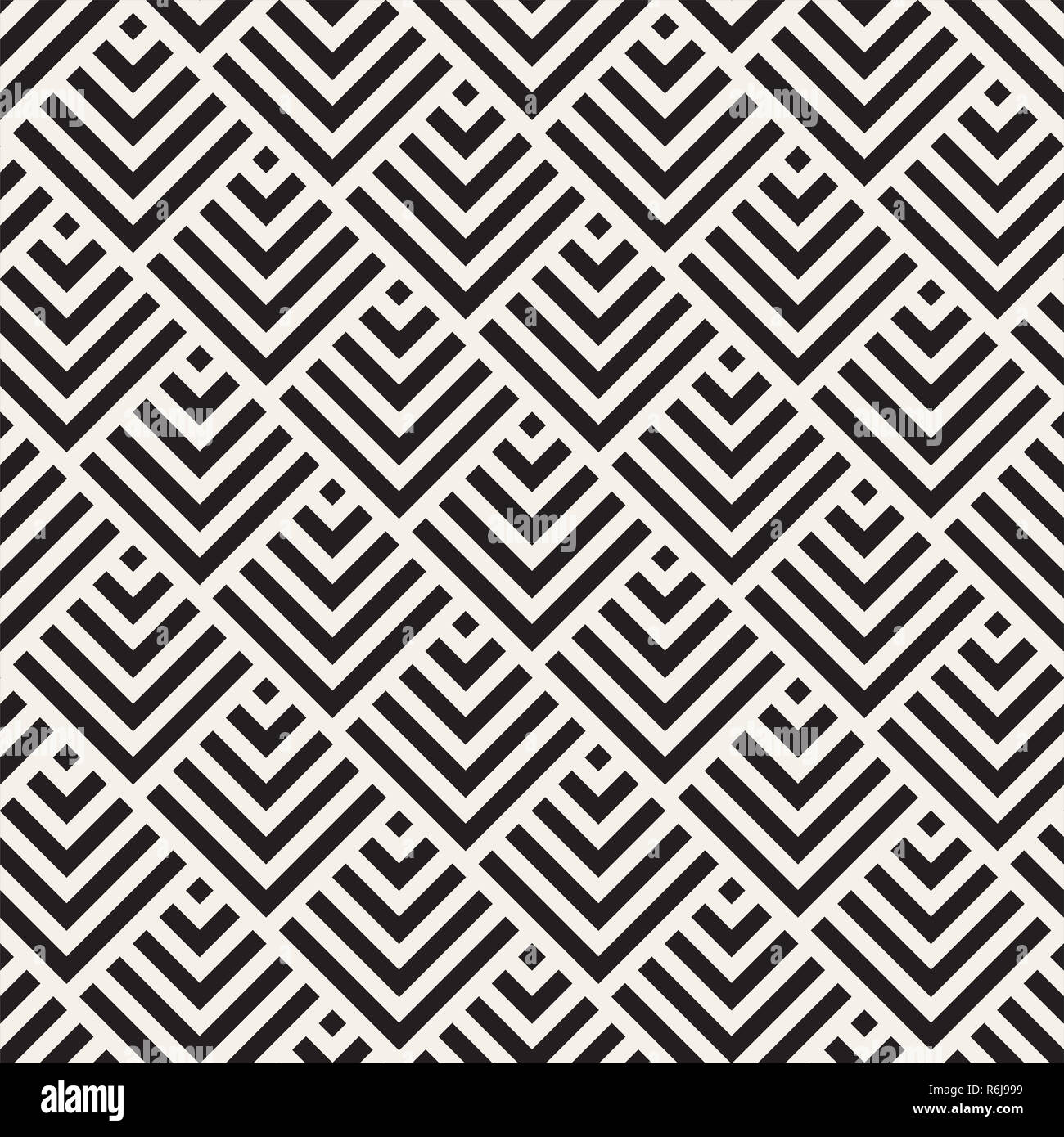 Vector seamless lines pattern. Modern stylish abstract texture ...