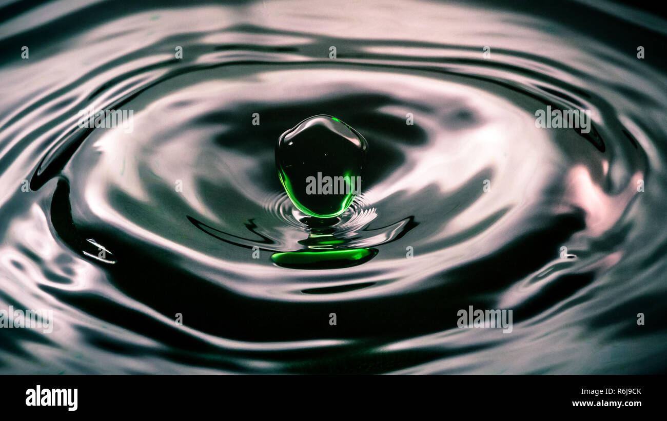 Different Colors Of The Water