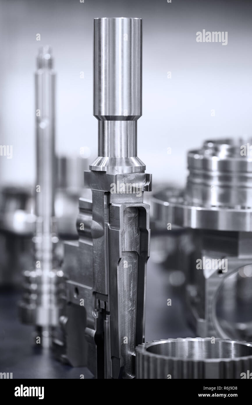 Many types of metal details industrial design background Stock Photo ...