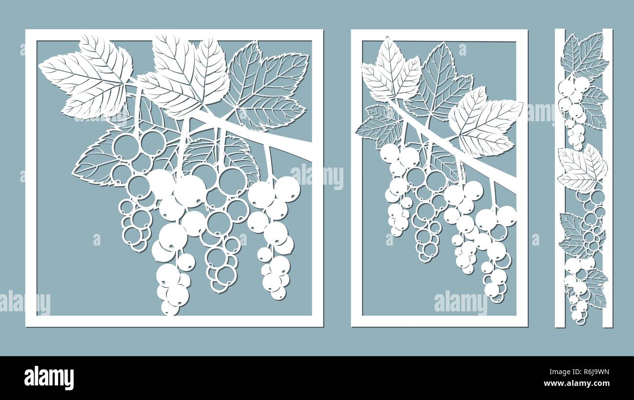 Template for laser cutting, plotter, and silkscreen printing. urrant ...
