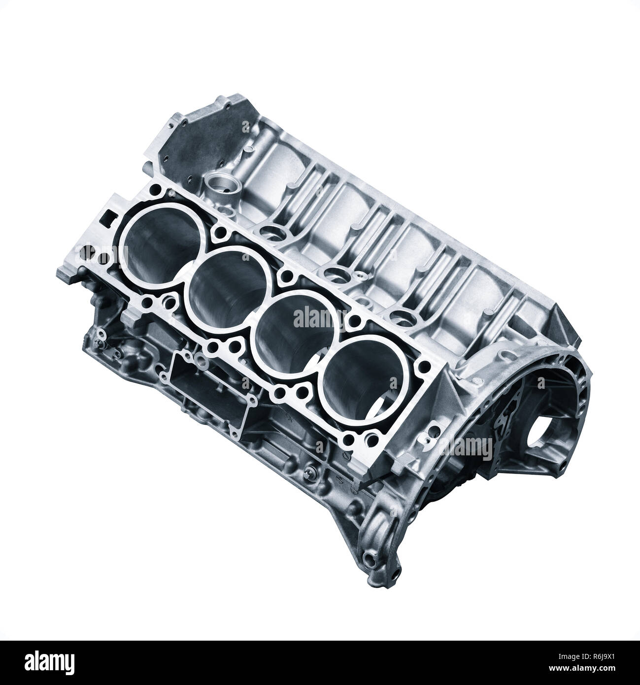 V8 engine block Cut Out Stock Images & Pictures - Alamy