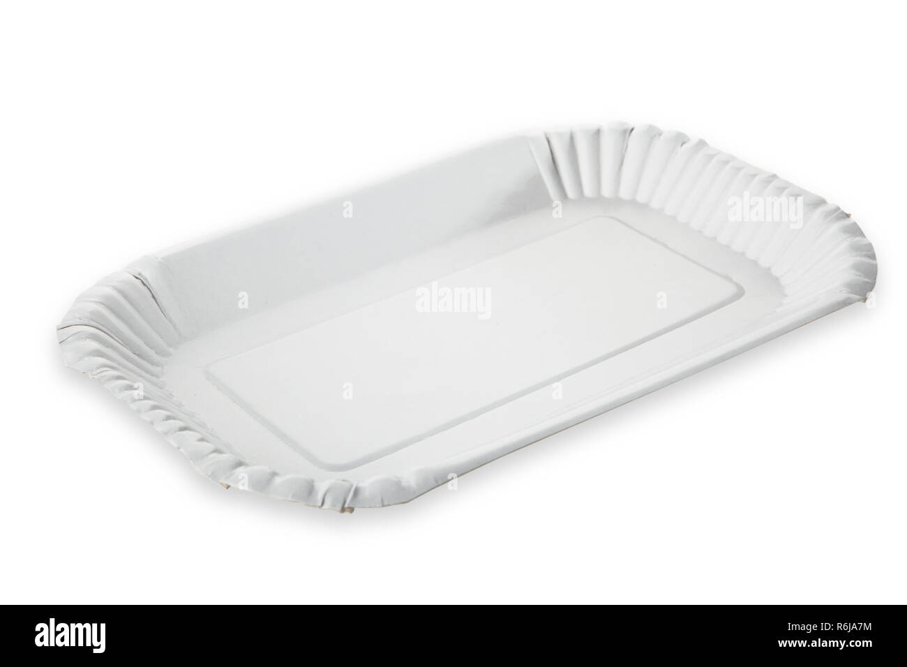 empty paper plate Stock Photo - Alamy