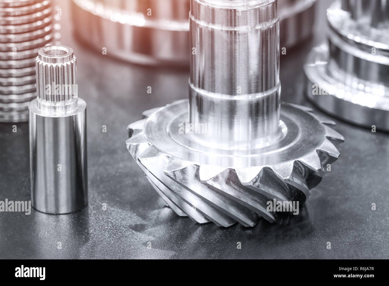 Many types of metal details industrial design background, industrial ...