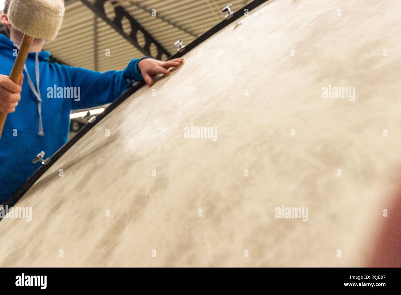 concert bass, percussion set with extra instruments as bells The ...