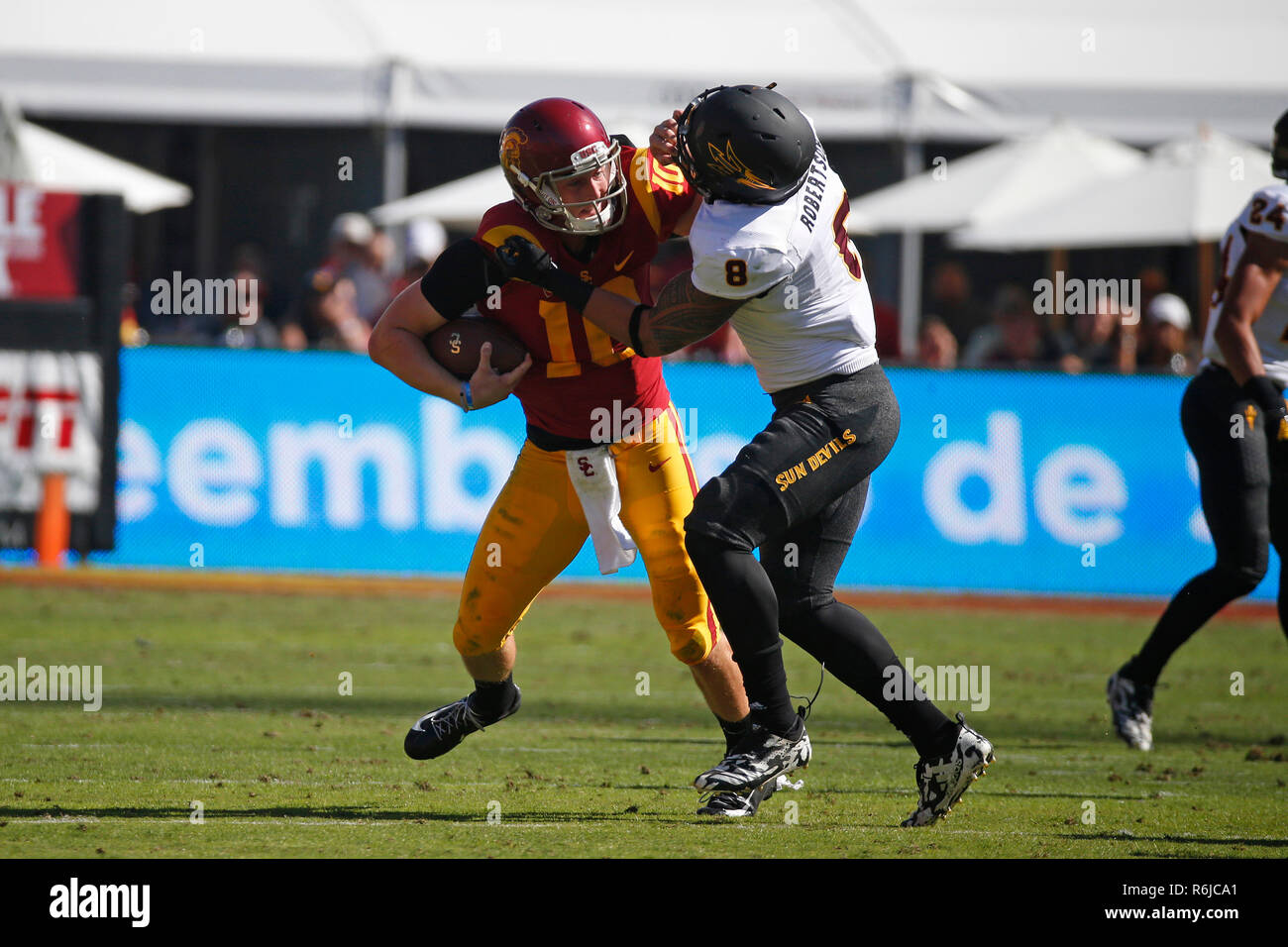 October 27, 2018 Arizona State Sun Devils linebacker Merlin Robertson ...