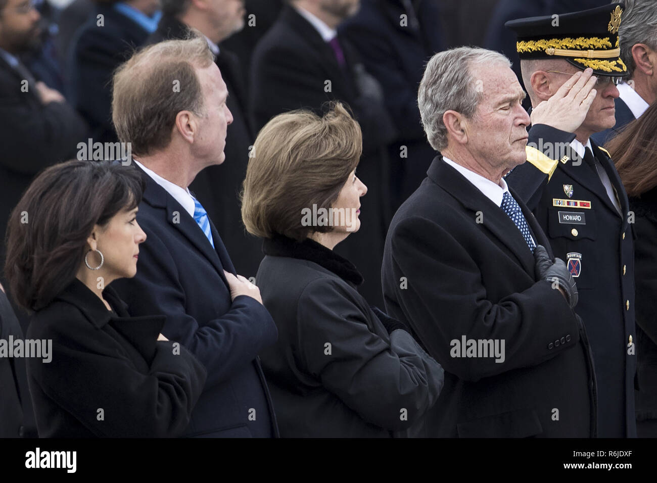 Including former president george w bush hi-res stock photography and ...