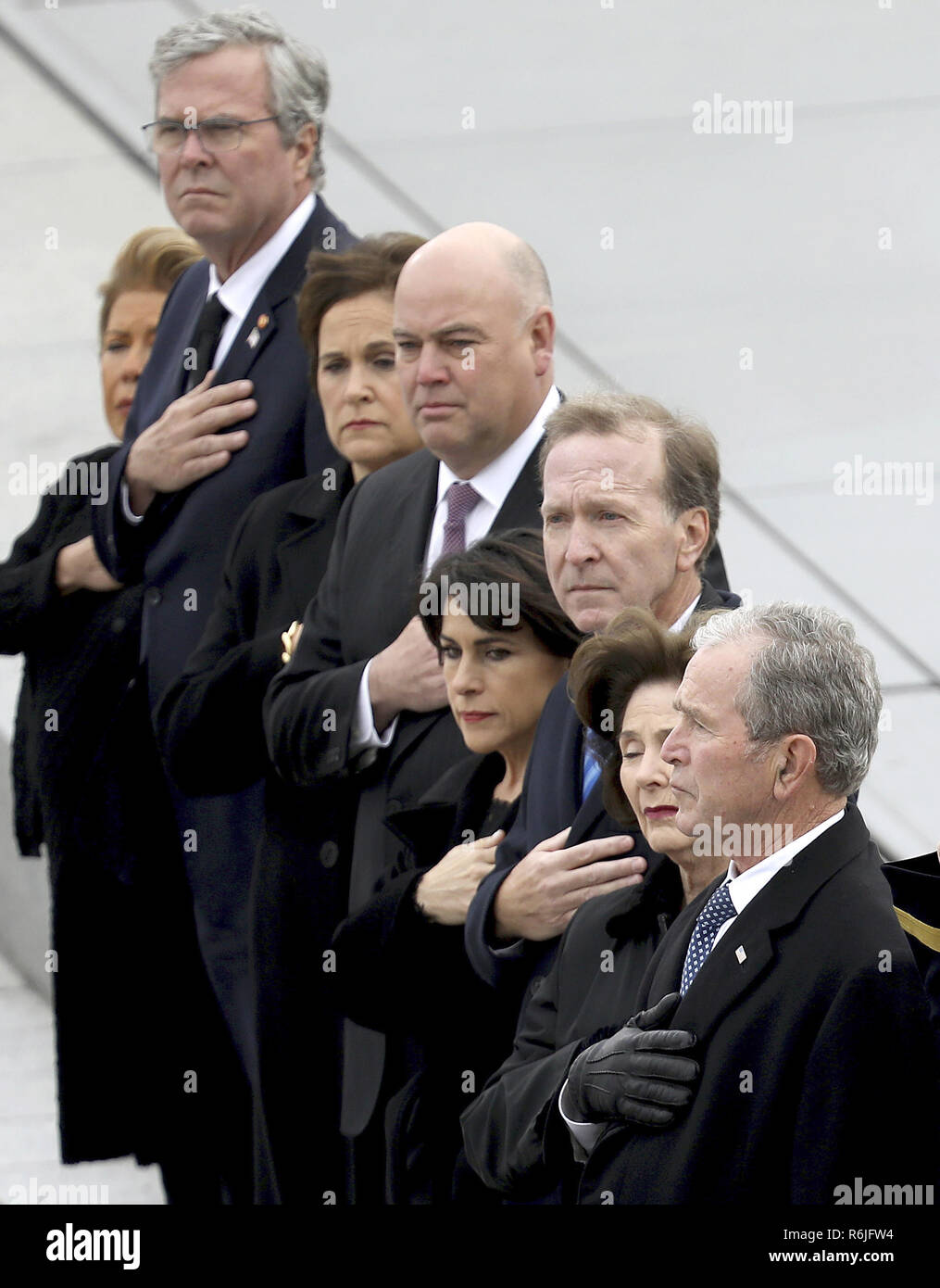 Washington, DC, USA. 5th Dec, 2018. Former U.S. President George W ...