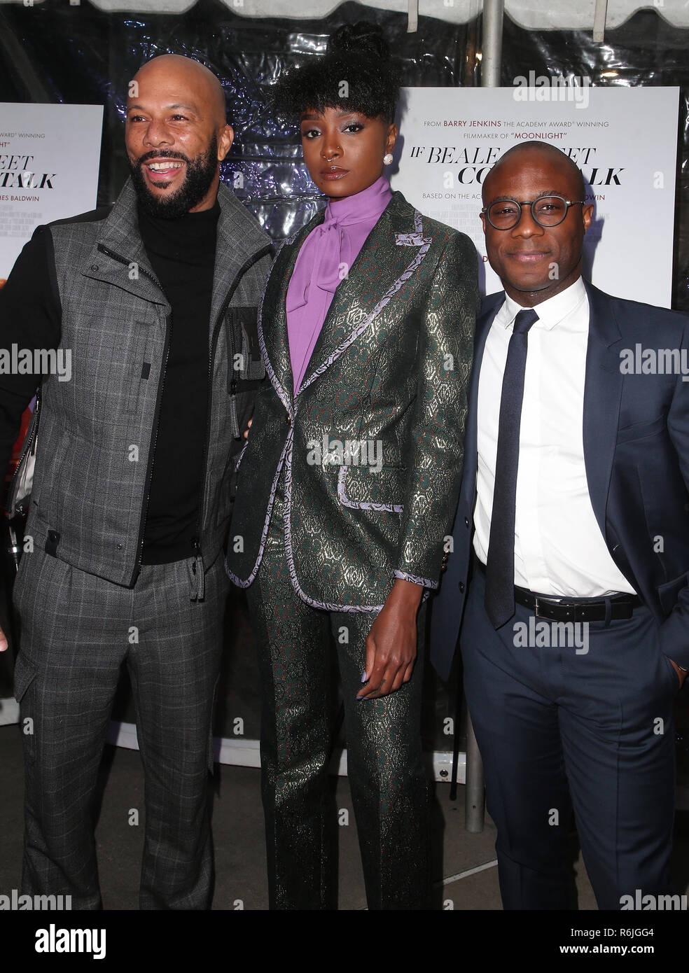Los Angeles, California, USA. 4th Dec, 2018. Common, Kiki Layne, Barry ...