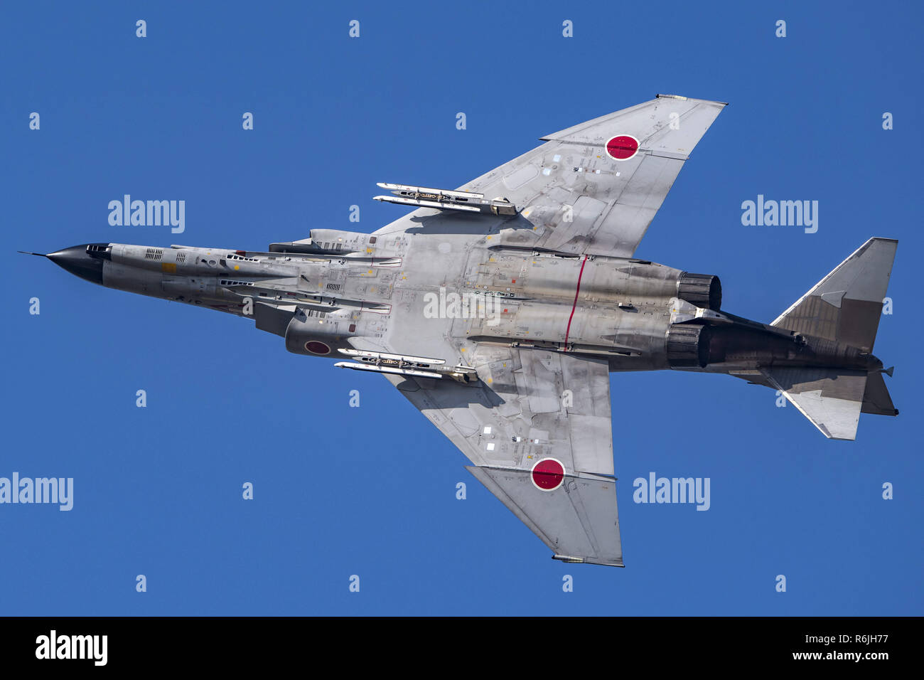 China. 6th Dec, 2018. F-4EJ fighters at Hyakuri Air Base in Japan ...