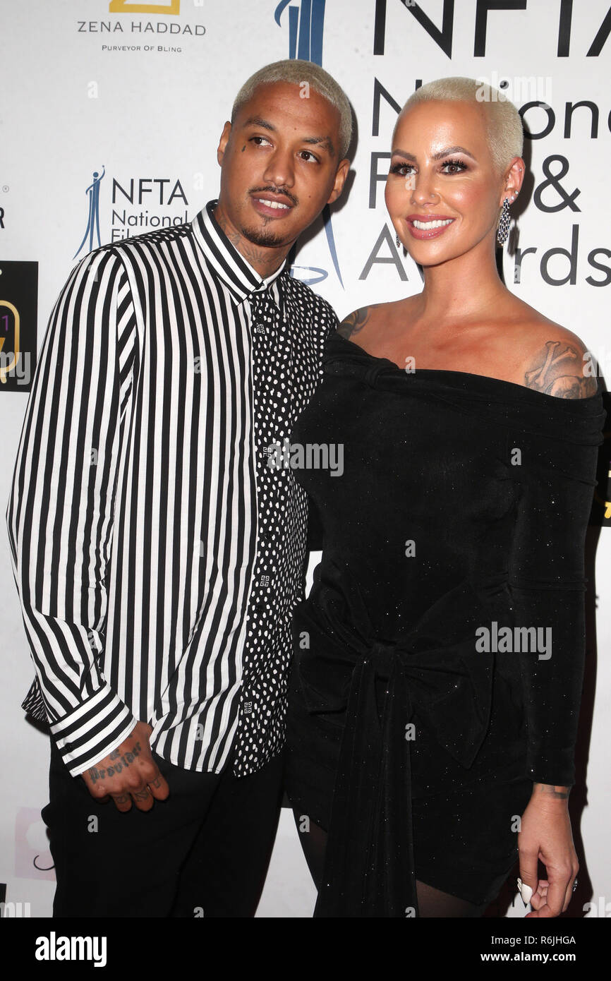 Alexander edwards amber rose hi-res stock photography and images - Alamy