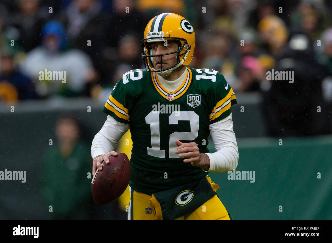 Green Bay, WI, USA. 2nd Dec, 2018. Green Bay Packers quarterback Aaron ...