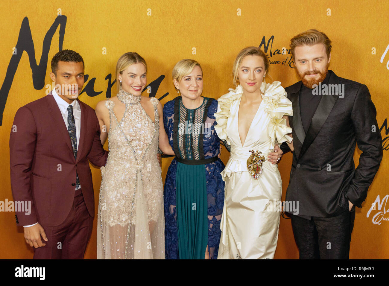 New York, USA. 4th Dec, 2018. (L-R) Ismael Cruz Cordova, Margot Robbie ...