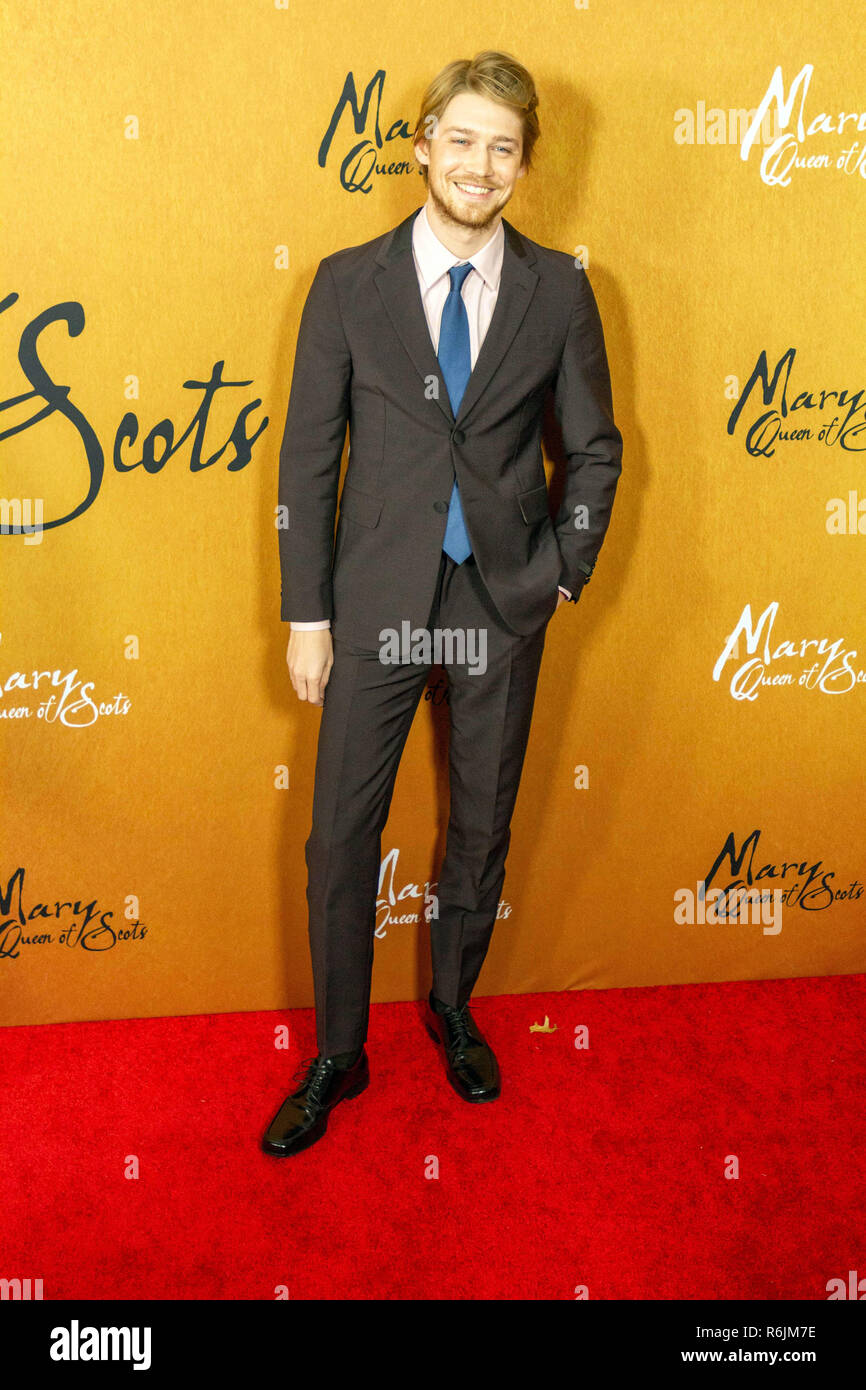 New York, USA. 4th Dec, 2018. Actor Joe Alwyn attends the New York ...