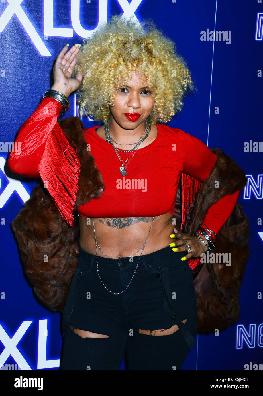 Los Angeles, California, USA. 05th Dec, 2018. Lex Lu 042 at the ...