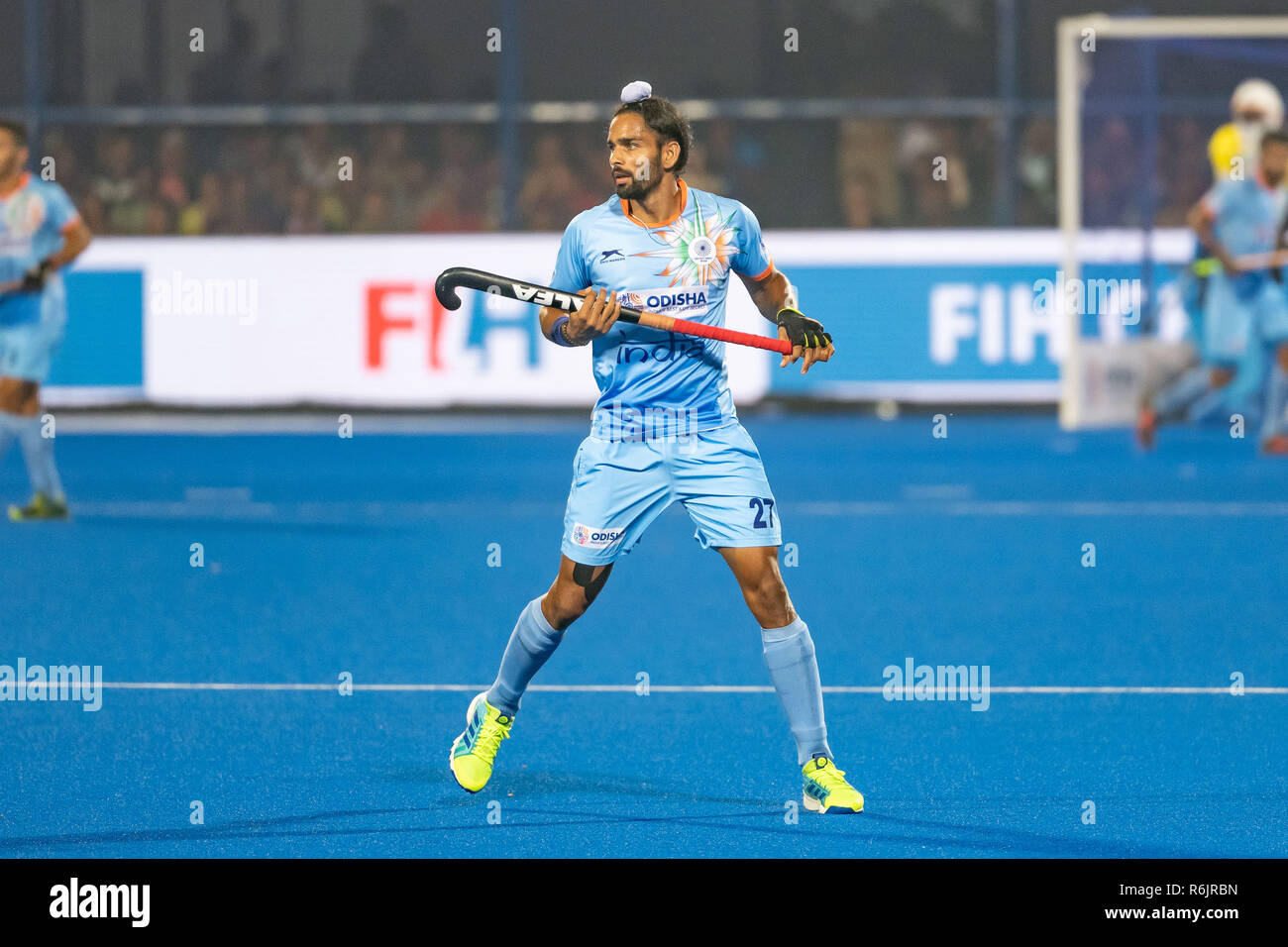 BHUBANESWAR, 02-12-2018, Odisha Hockey Men's World Cup Bhubaneswar 2018. Venue: Kalinga Stadium ...