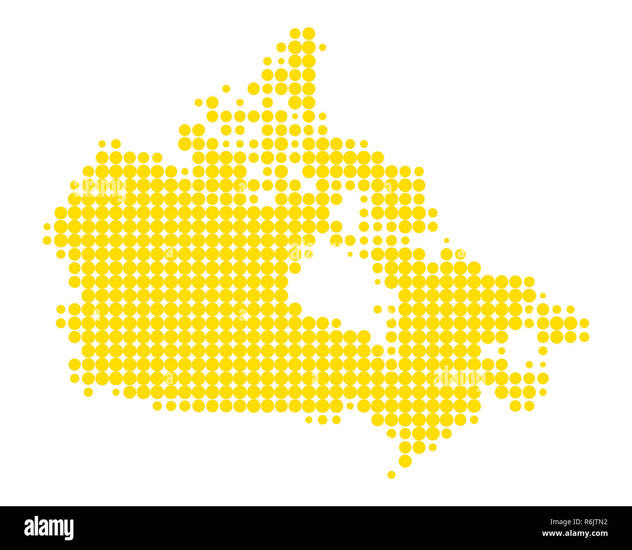 map of canada Stock Photo - Alamy